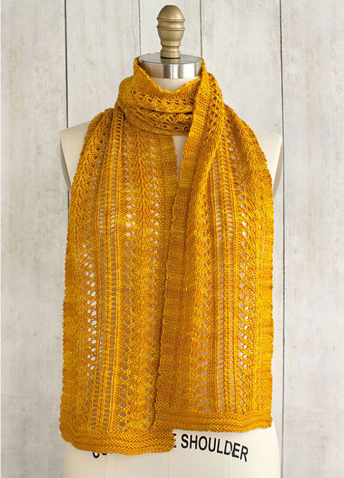 Manos Sage Smudging Scarf Digital Pattern | Morris & Sons