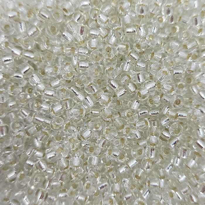 Miyuki Beads Round 8/0 | Crystal | Morris & Sons Australia