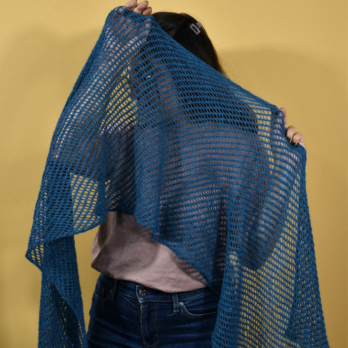 Easy Empire Lace Scarf Knitting Kit | Morris & Sons