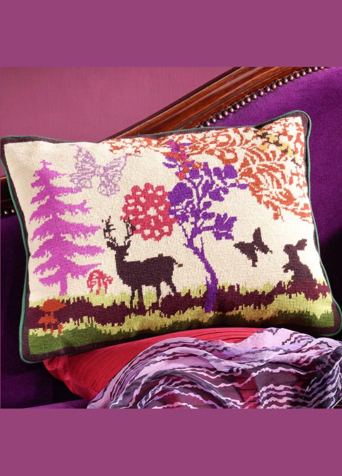 Ehrman Magic Forest Cushion | Morris & Sons