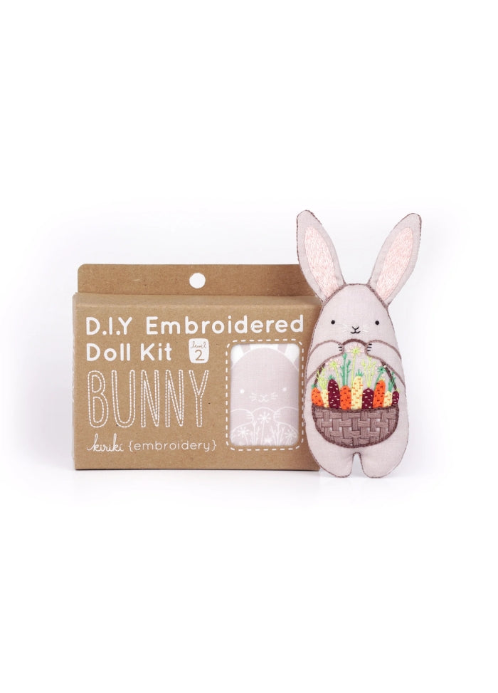 Kiriki Press Bunny Embroidery Kit | Morris & Sons