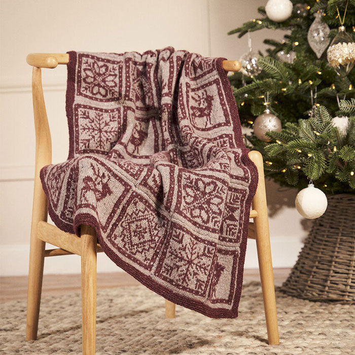 Midwinter Blanket Digital Pattern, Rowan by Martin Storey – Morris & Sons