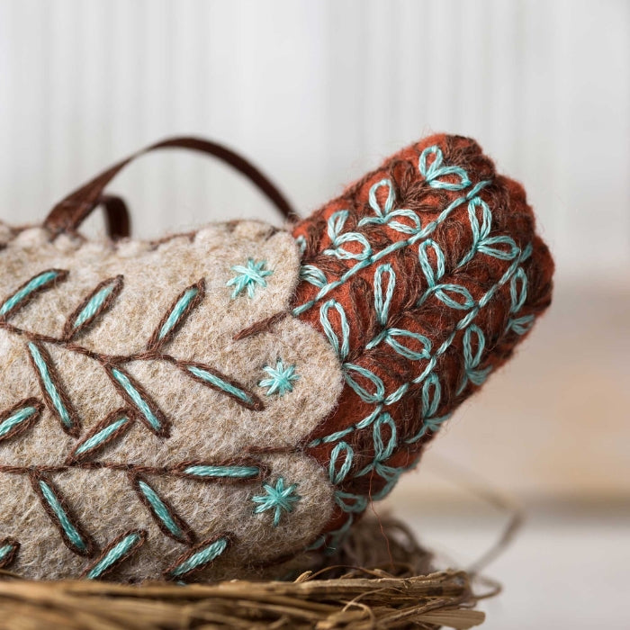 Corinne Lapierre French Hen Felt Craft Mini Kit | Morris & Sons