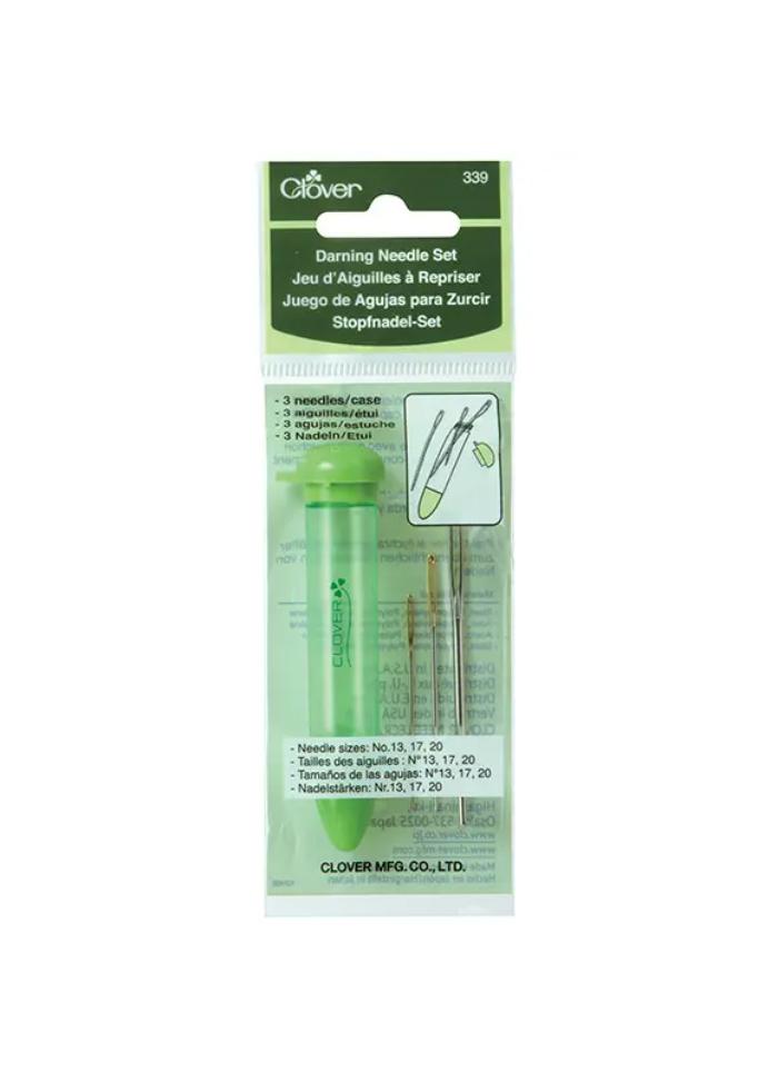 Clover Chibi Straight Darning Needle Set | Morris & Sons